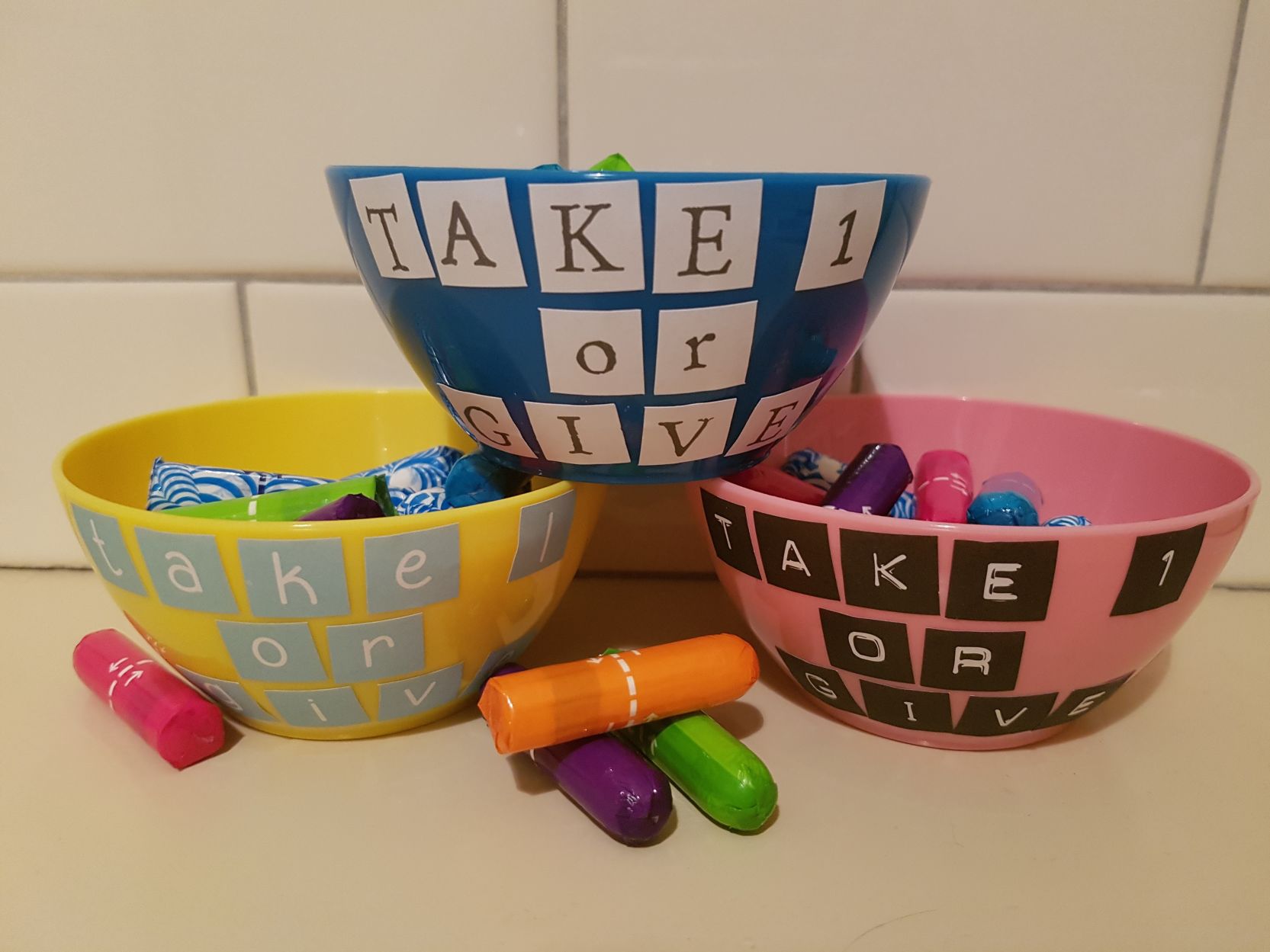 The Take One or Give One Campaign